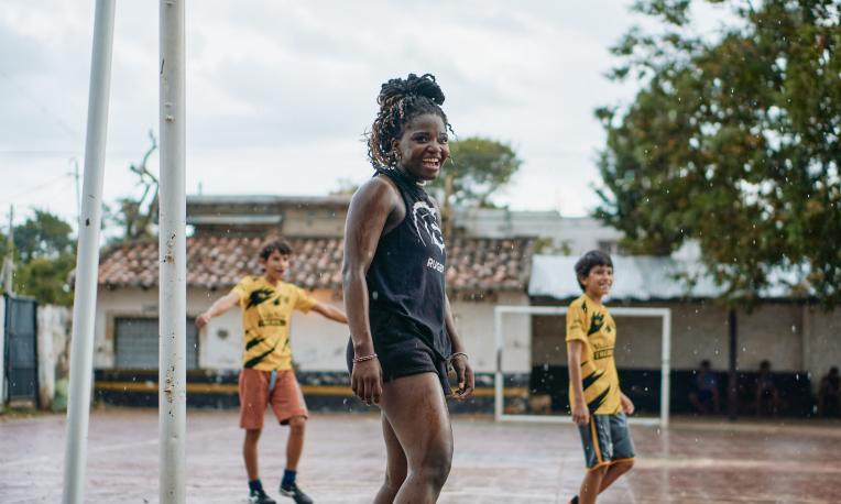 TWU student-athletes serve children and families in Paraguay through ... TWU student-athletes serve children and families in Paraguay through ...