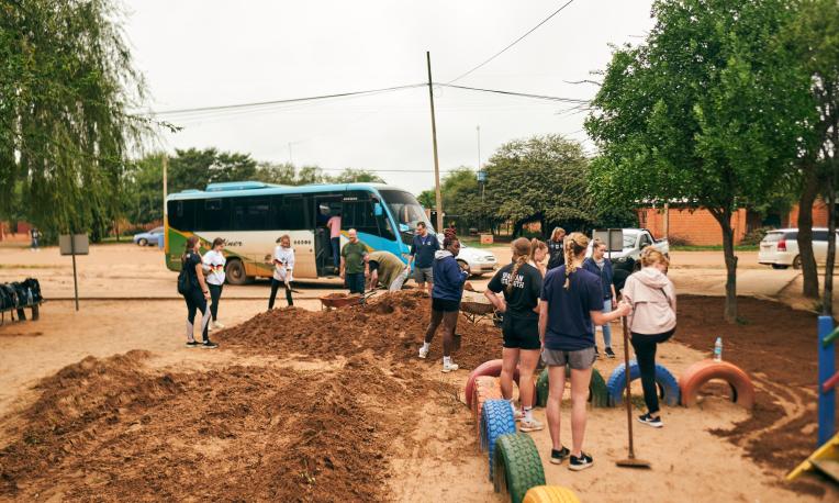 TWU student-athletes serve children and families in Paraguay through ... TWU student-athletes serve children and families in Paraguay through ...
