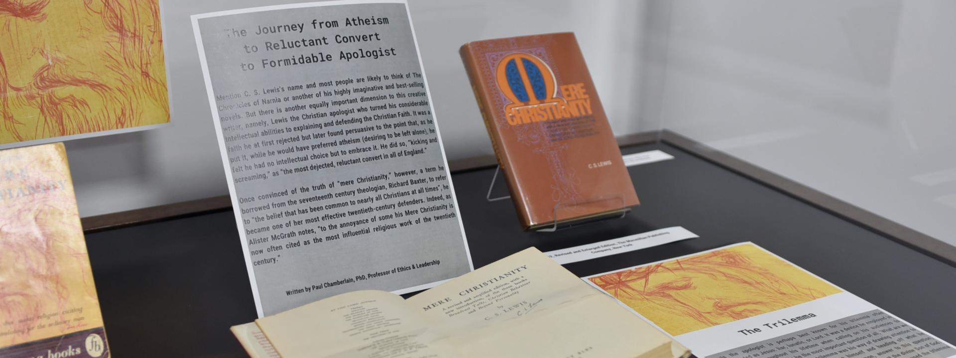 New exhibit at TWU Alloway Library showcases C.S. Lewis’ classic work ...