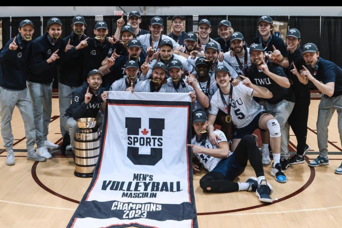 Trinity Western Spartans wins gold in the 2023 U SPORTS men's ...