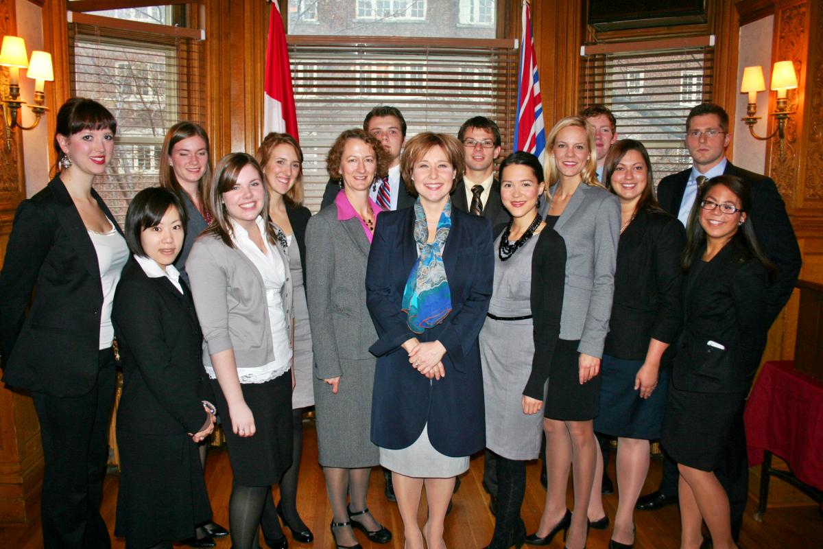 BC Premier visits TWU’s Laurentian Leadership Centre in Ottawa ...