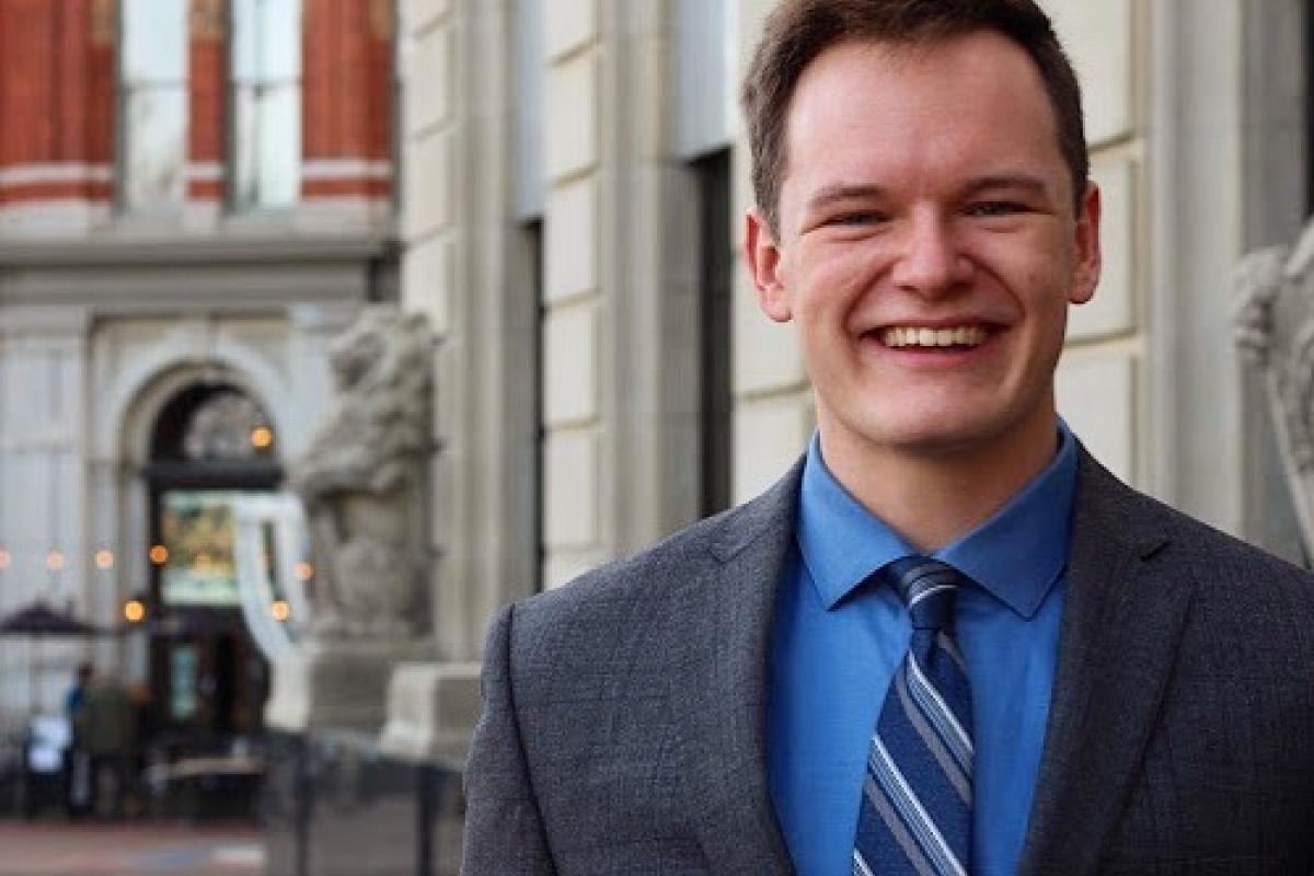 Josiah Haynes pursues excellence in a parliamentary internship at TWU's ...